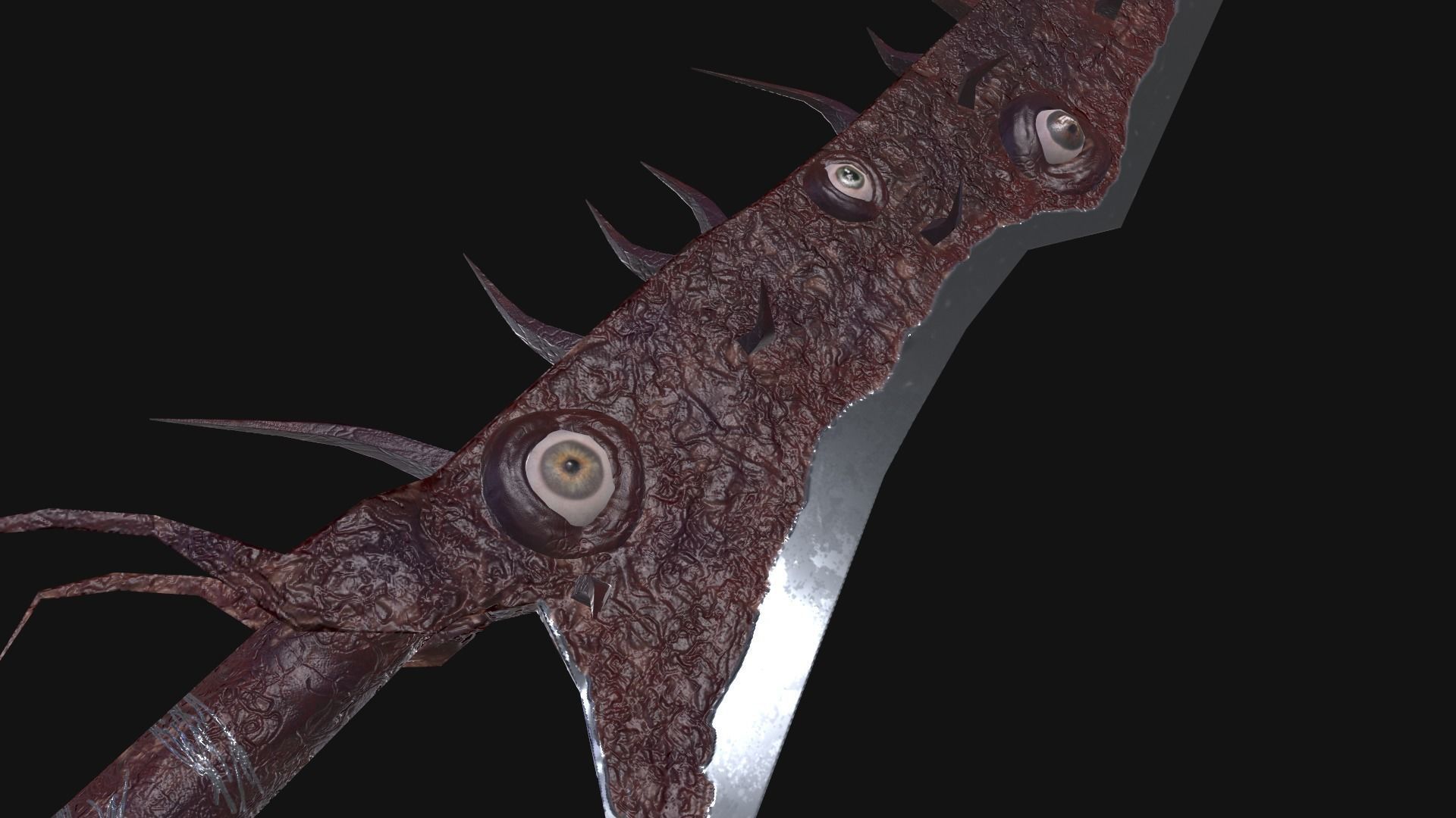 3D model Blade of flesh VR / AR / low-poly | CGTrader