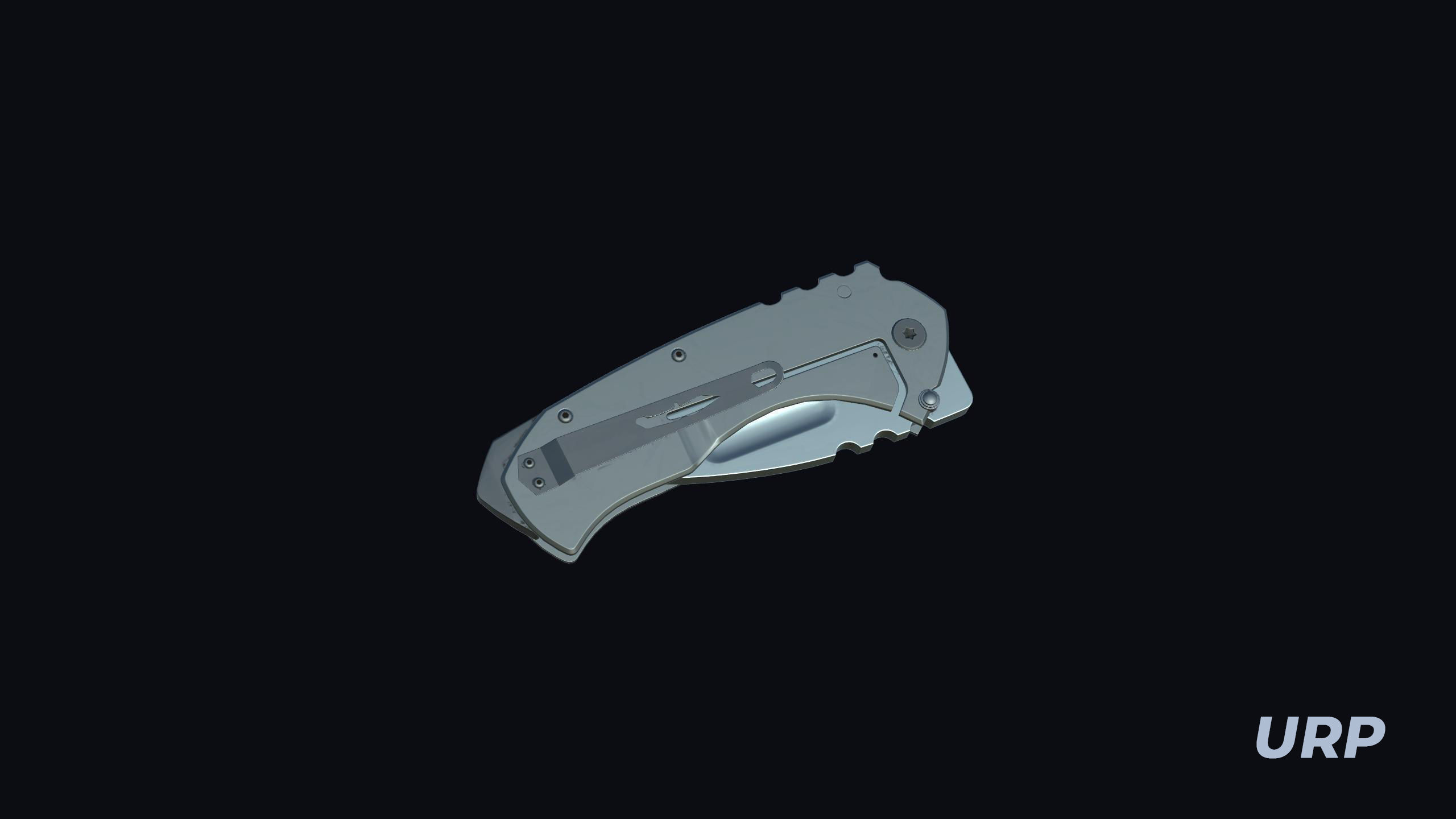 3D model Tactical Folding Knife TFK01 VR / AR / low-poly | CGTrader