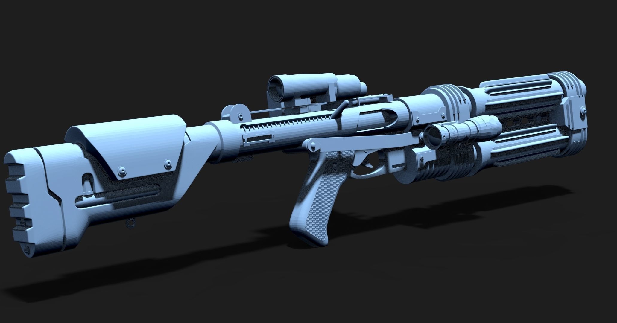 Shore trooper Gun 3D model | CGTrader