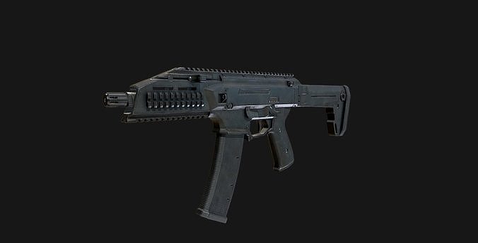 UMP evo gun 3D model | CGTrader