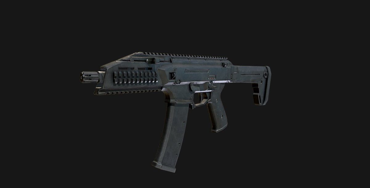 UMP evo gun 3D model | CGTrader
