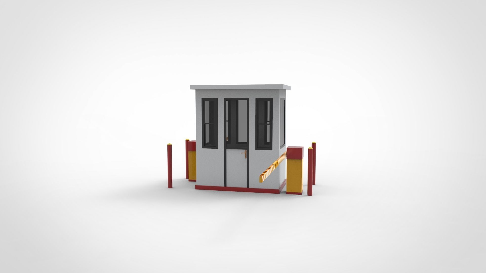 3D model parking locket ticket VR / AR / low-poly | CGTrader