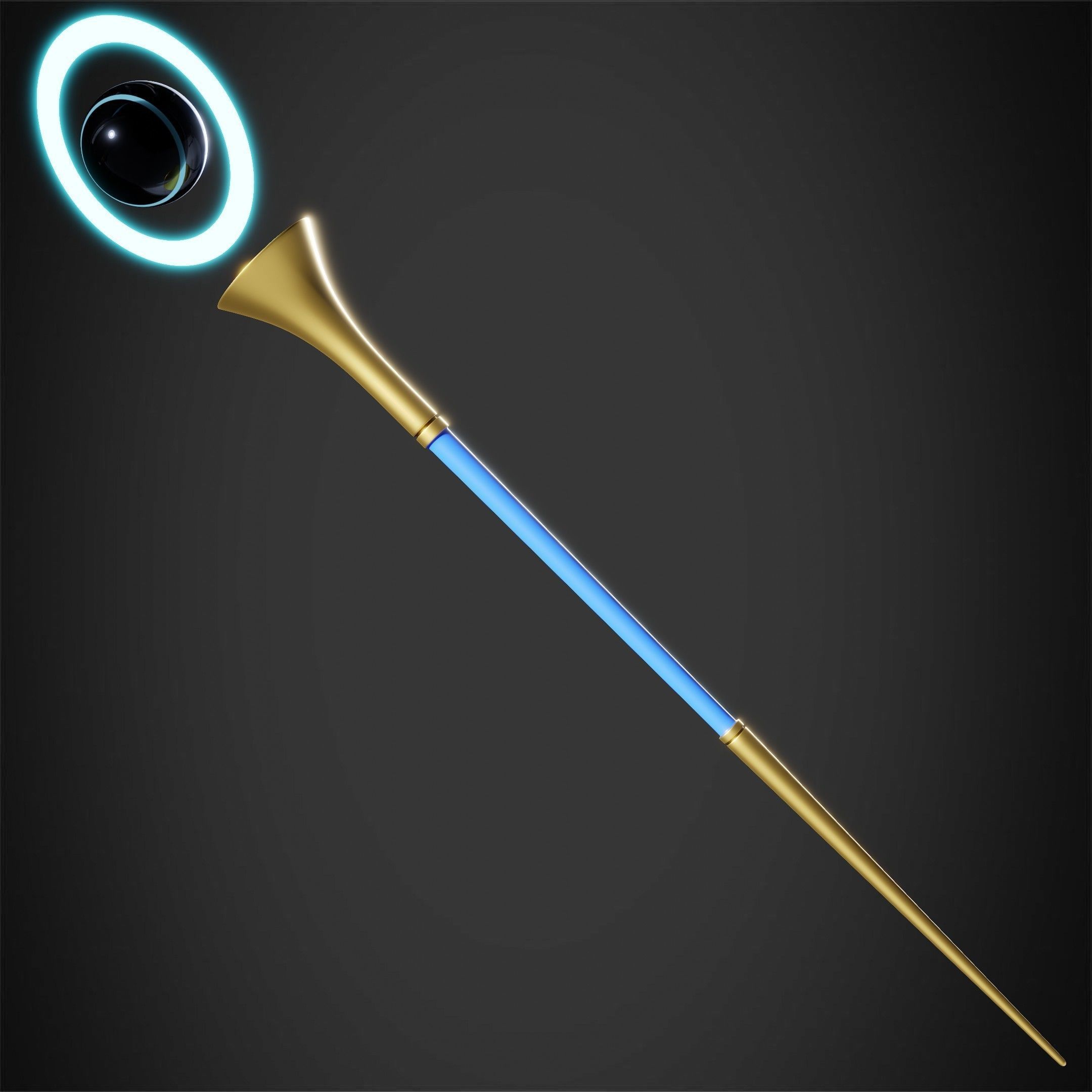 Dragon Ball Whis Angel Attendant Staff for Cosplay 3D model 3D ...