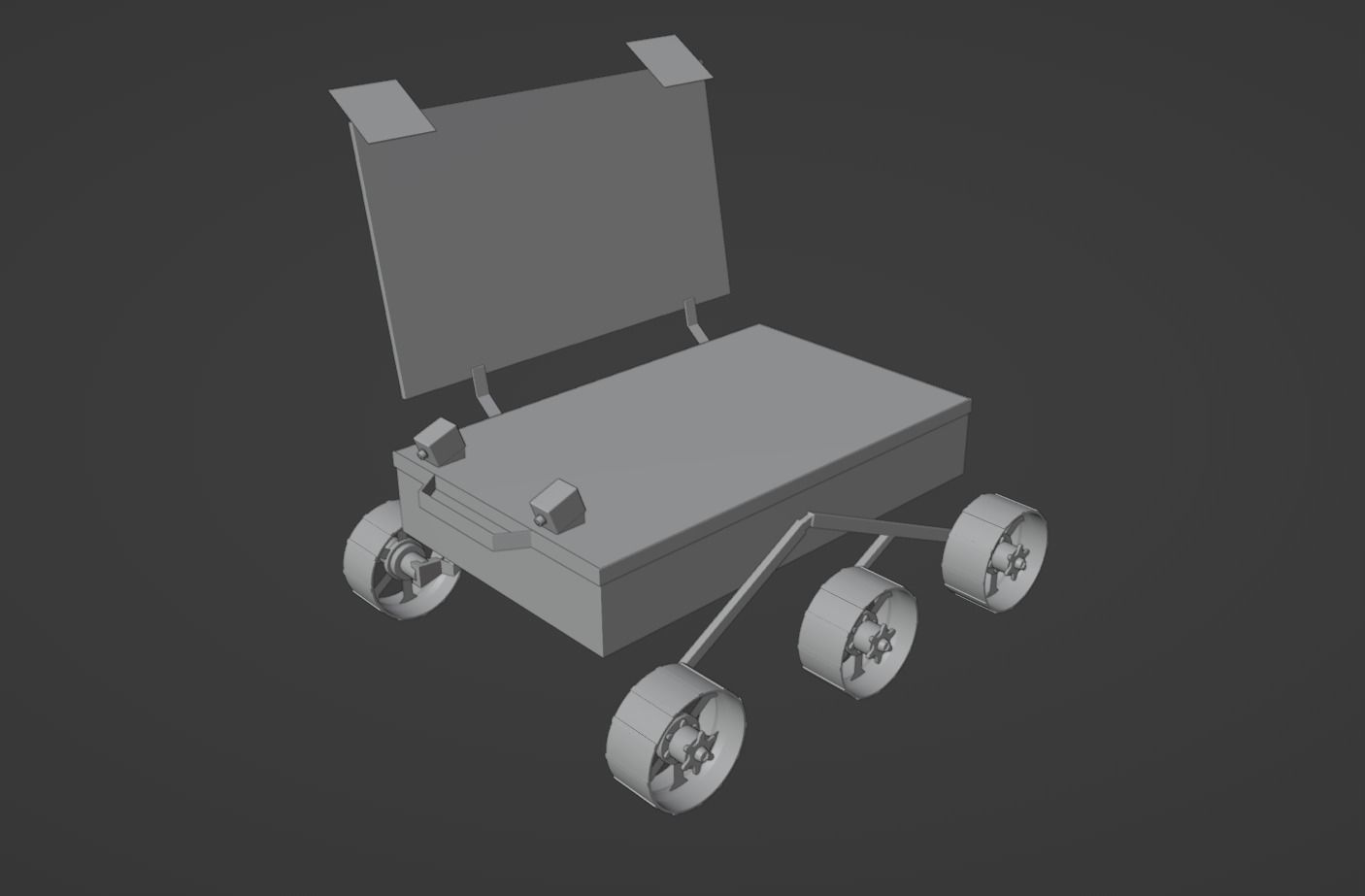 Pragyan Rover 3d 3D model | CGTrader