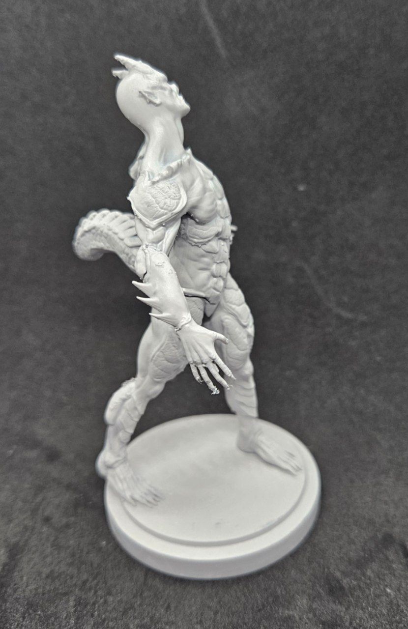 Half Dragon 3D model 3D printable | CGTrader