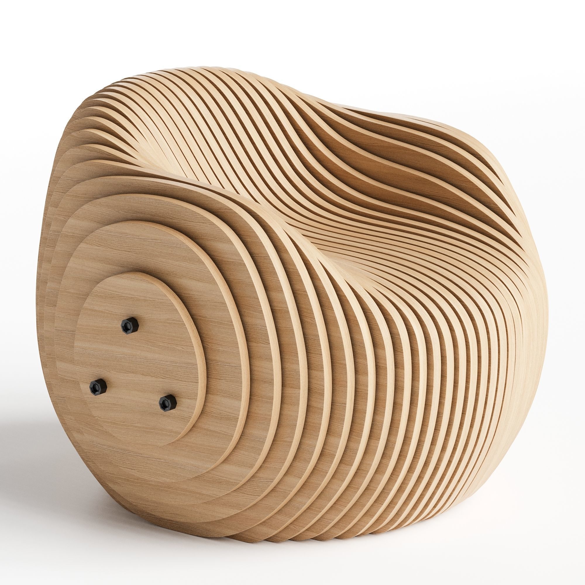 3D model Parametric Design Chair VR / AR / low-poly | CGTrader