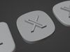 X social media network - Twitter logo 3D model | CGTrader