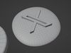 X social media network - Twitter logo 3D model | CGTrader