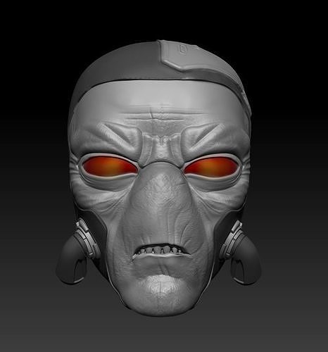 Star Wars Cad Bane head sculpt for figures 3D model 3D printable | CGTrader