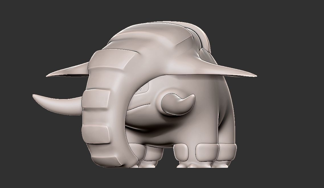 Pokemon phanpy evolution pack 3D model 3D printable | CGTrader