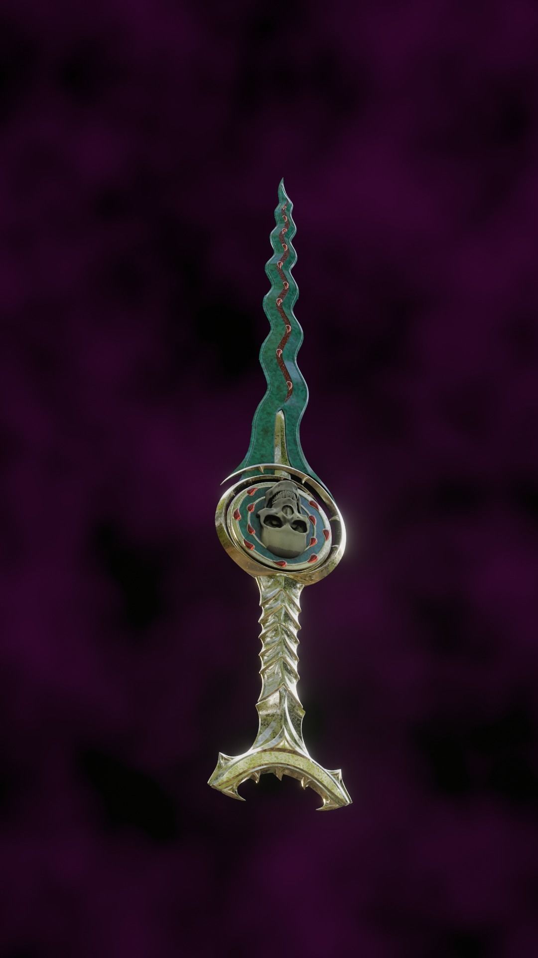 Fantasy Stillmaker Dagger Baldurs Gate 3 3D model 3D printable | CGTrader