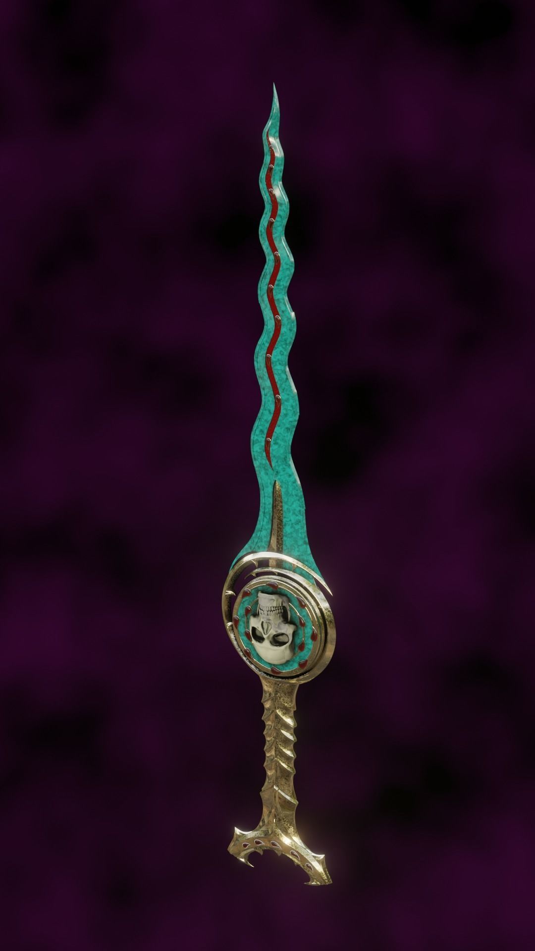 Fantasy Stillmaker Dagger Baldurs Gate 3 3D model 3D printable | CGTrader