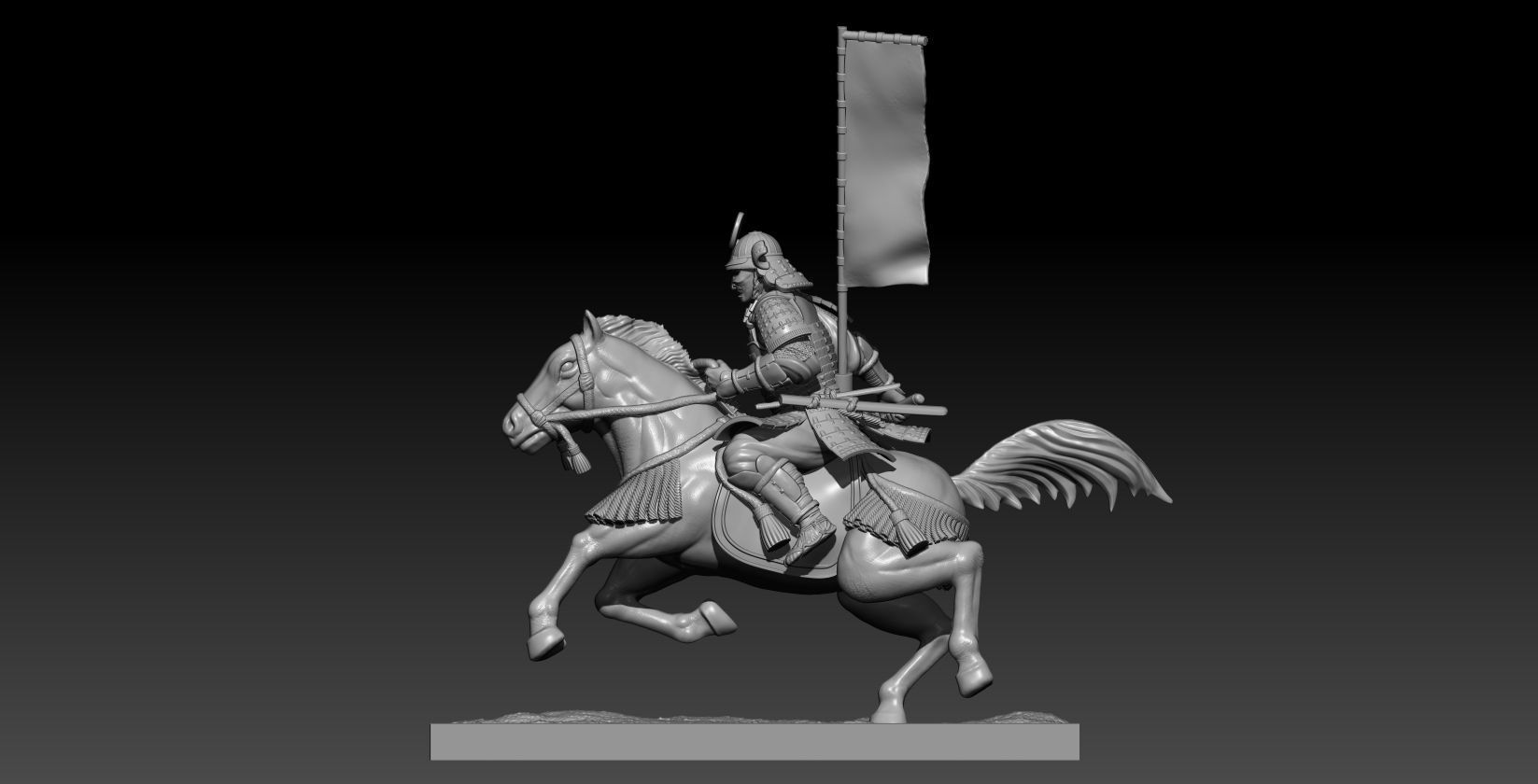 CAVARY SAMURAI - SENGOKU 3D model 3D printable | CGTrader