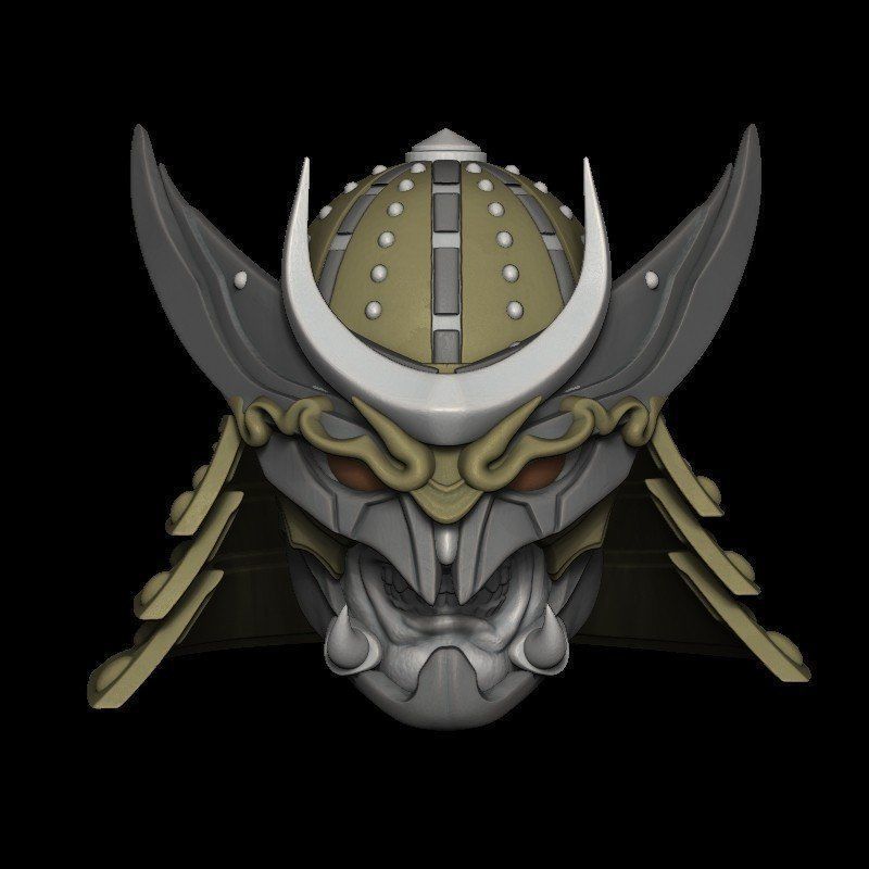 SAMURAI SMILE FACE 3D model | CGTrader