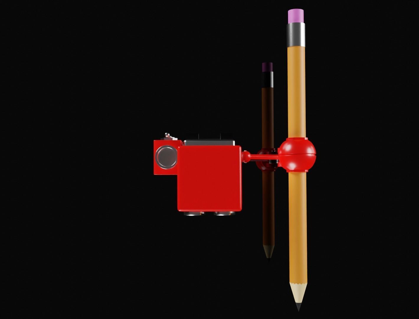 Robot draftsman Set 3D model 3D model | CGTrader