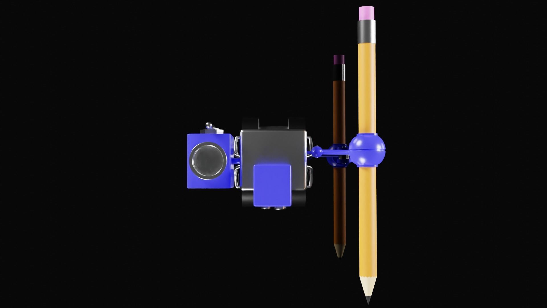 Robot draftsman Set 3D model 3D model | CGTrader