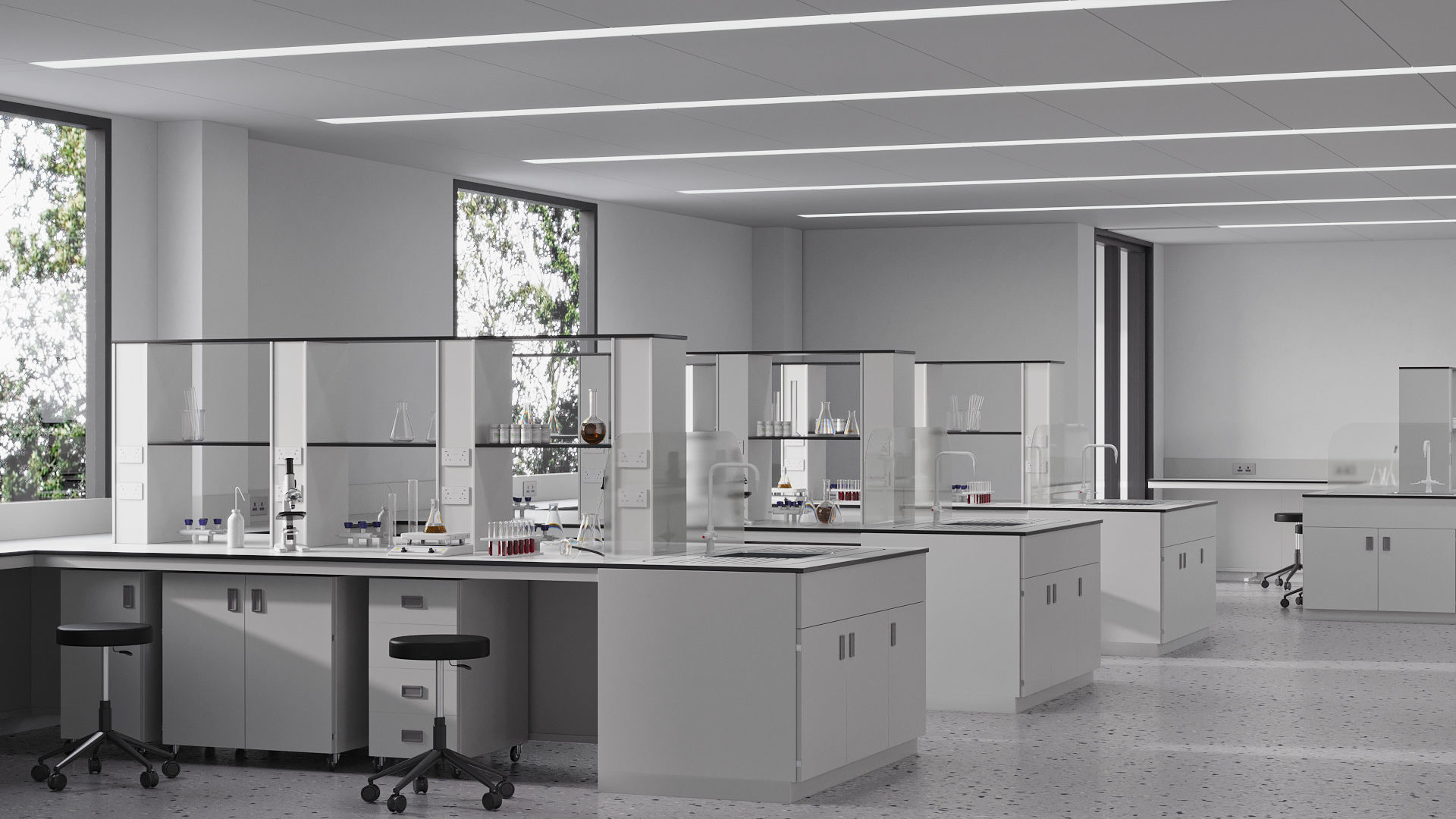 Laboratory 3D model | CGTrader