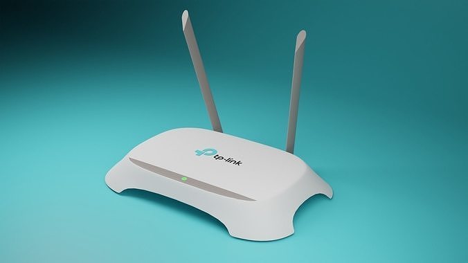 Tp Link Router 3d Model Cgtrader