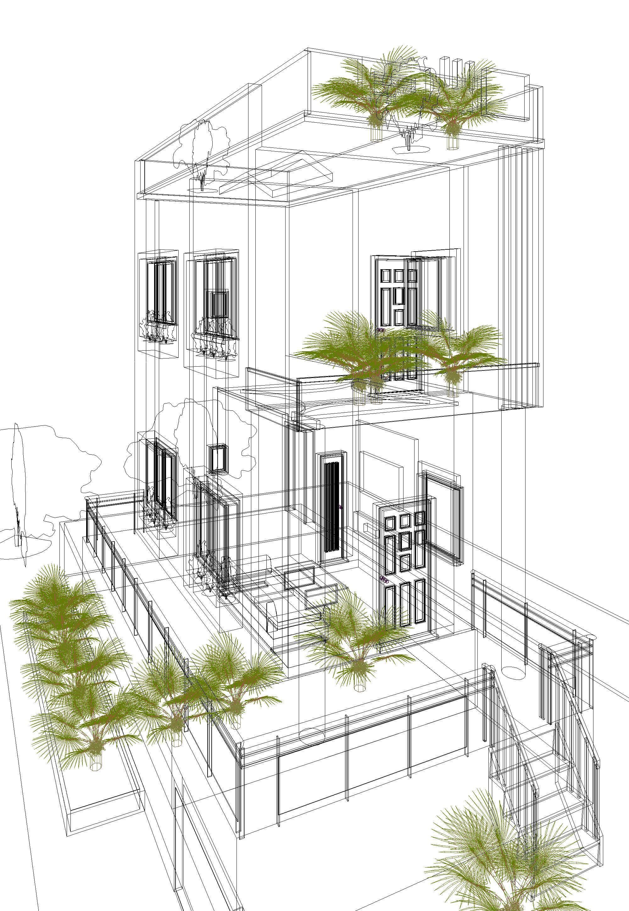 Green Building 3D model 3D printable | CGTrader