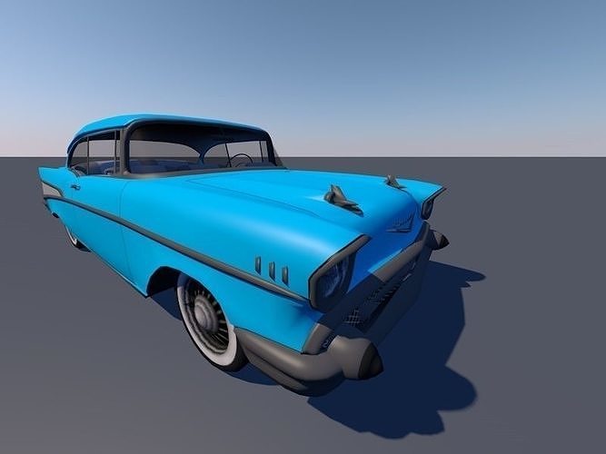 Car Chevrolet Bel Air free 3D model | CGTrader