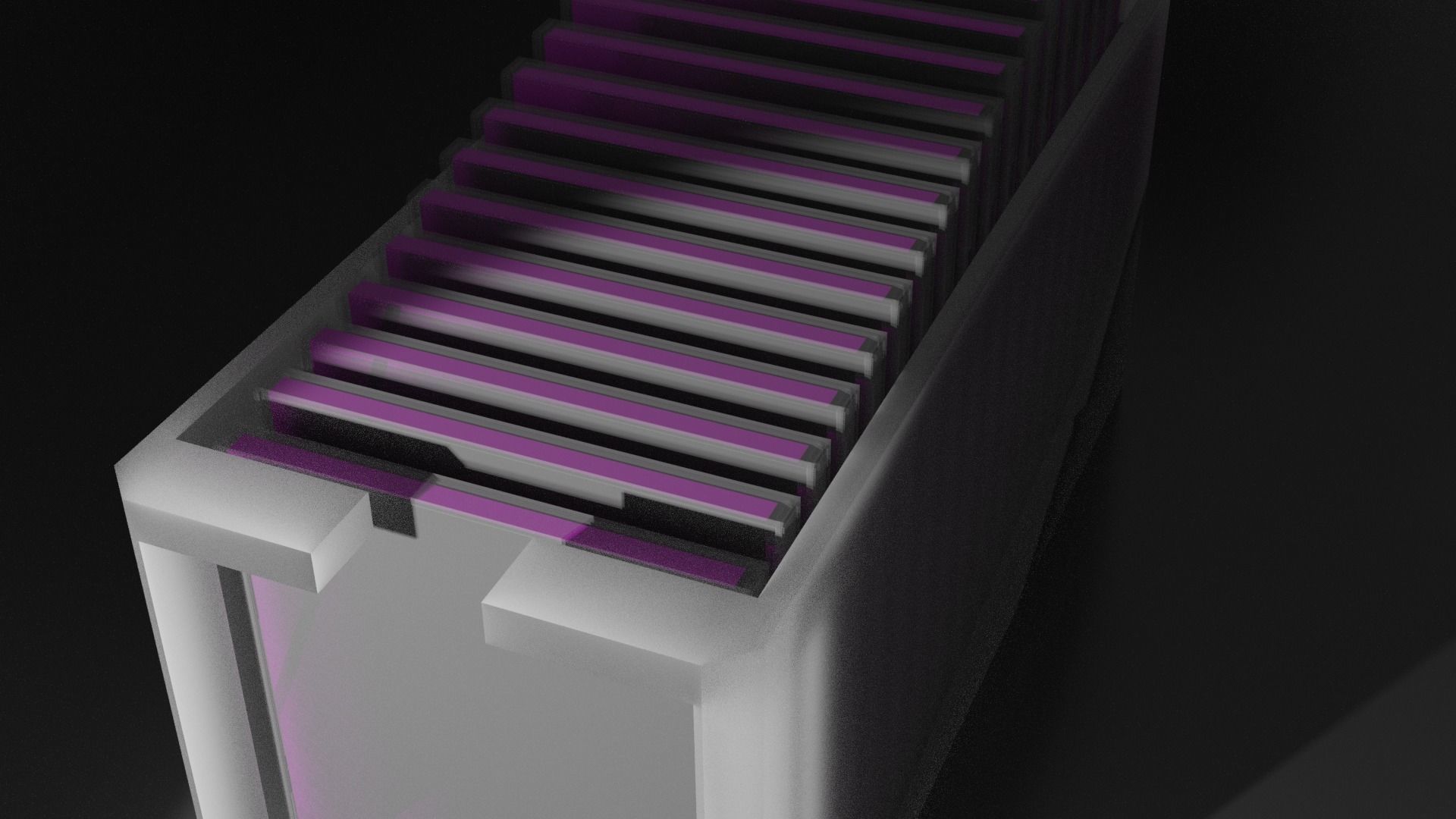 CD Rack Storage Display 3D model | CGTrader