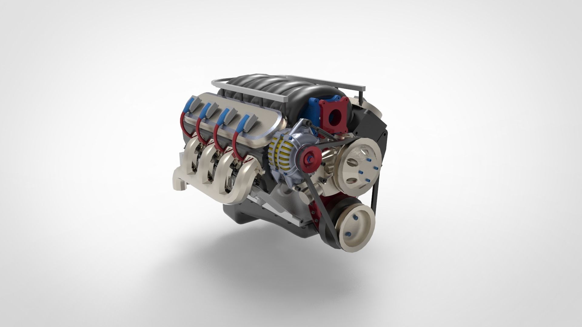 3D model diesel engine sports car VR / AR / low-poly | CGTrader