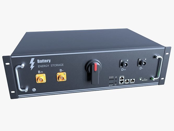 Ess Lithium ion Battery Packs 3D model | CGTrader