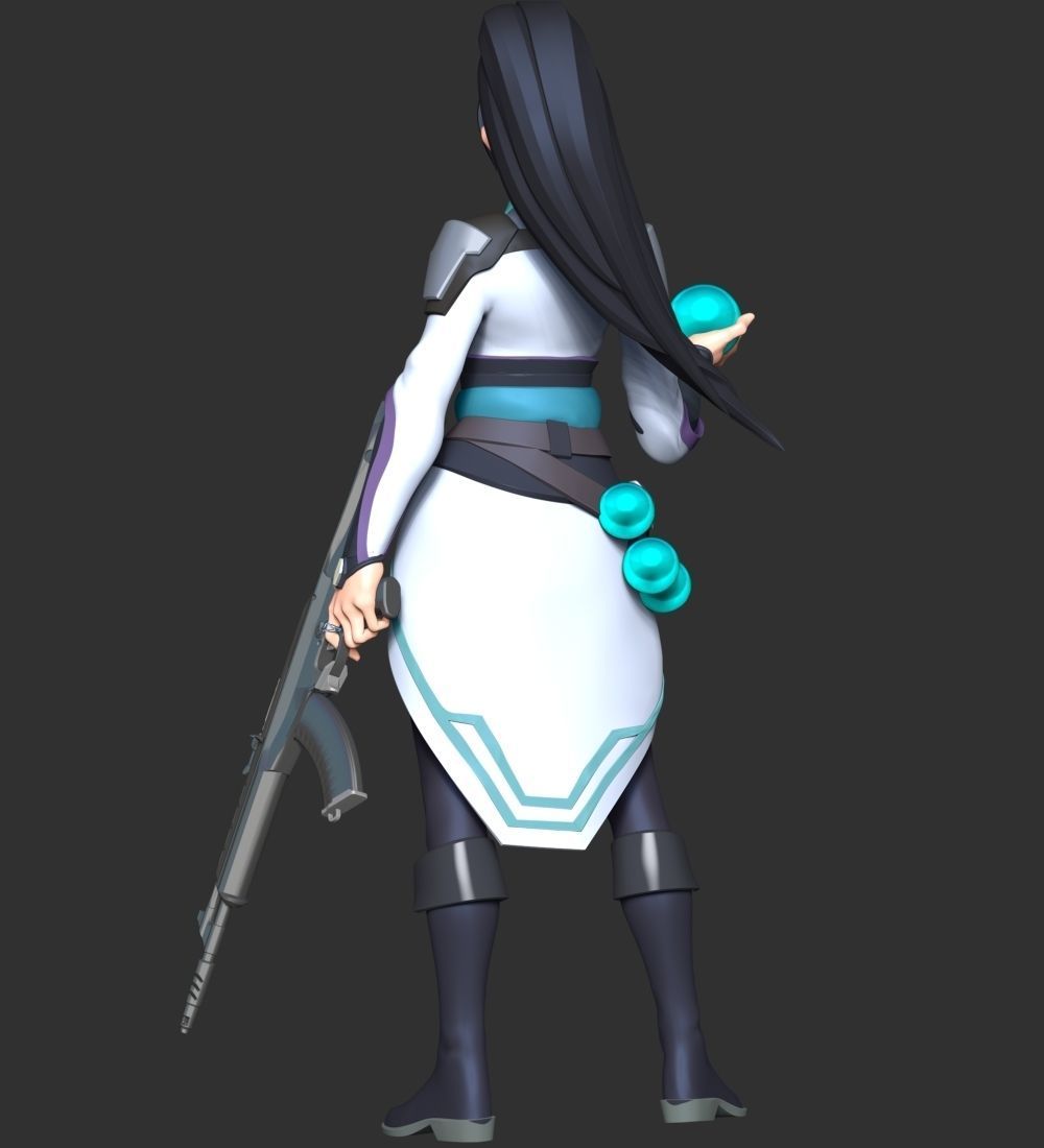 Valorant - Sage 3D model 3D printable | CGTrader