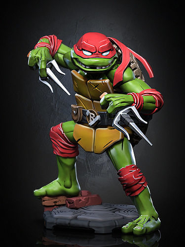 Raph - Fan Art 3D model 3D printable | CGTrader