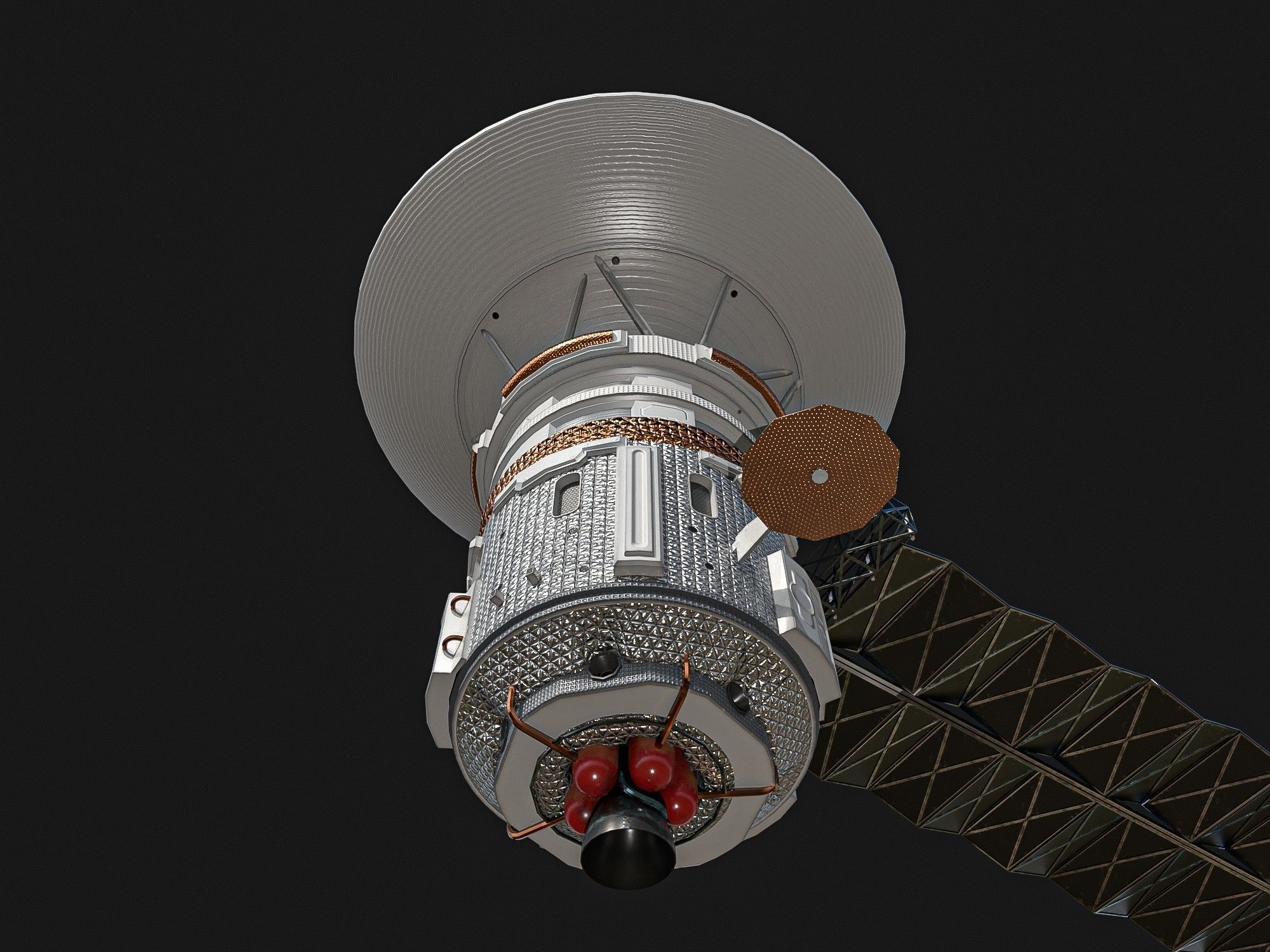 3D model Satellite VR / AR / low-poly | CGTrader