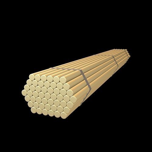 3D model Steel Round Bars v1 002 VR / AR / low-poly | CGTrader