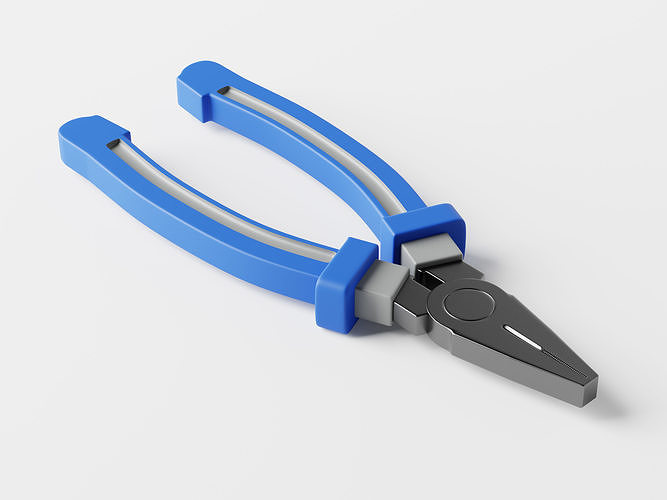 3D model Combination Plier VR / AR / low-poly | CGTrader