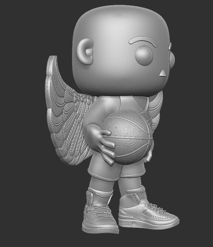 Funko Pop 3D print ready model stl 3D model 3D printable | CGTrader