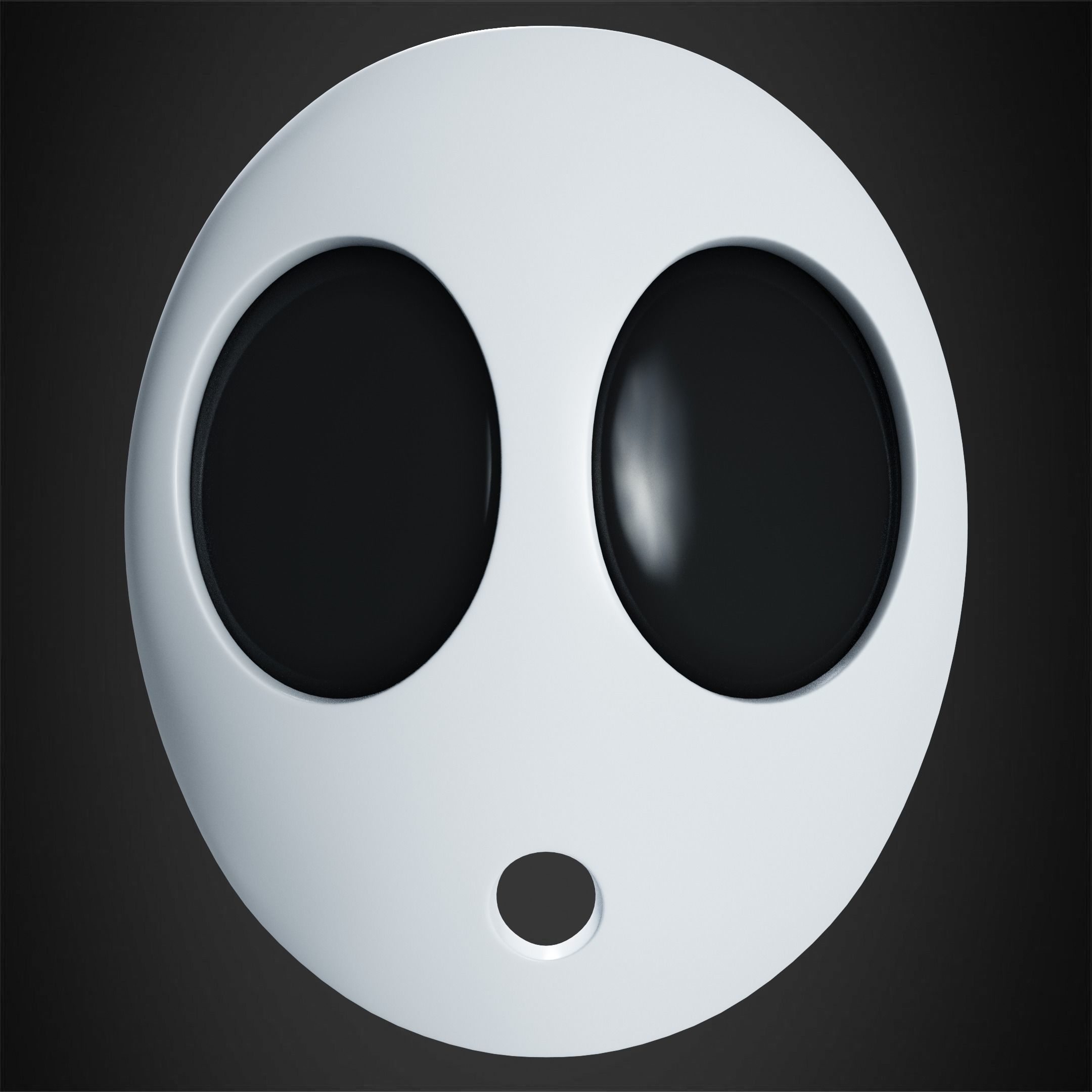 Shy Guys Mask for Cosplay 3D model 3D printable | CGTrader