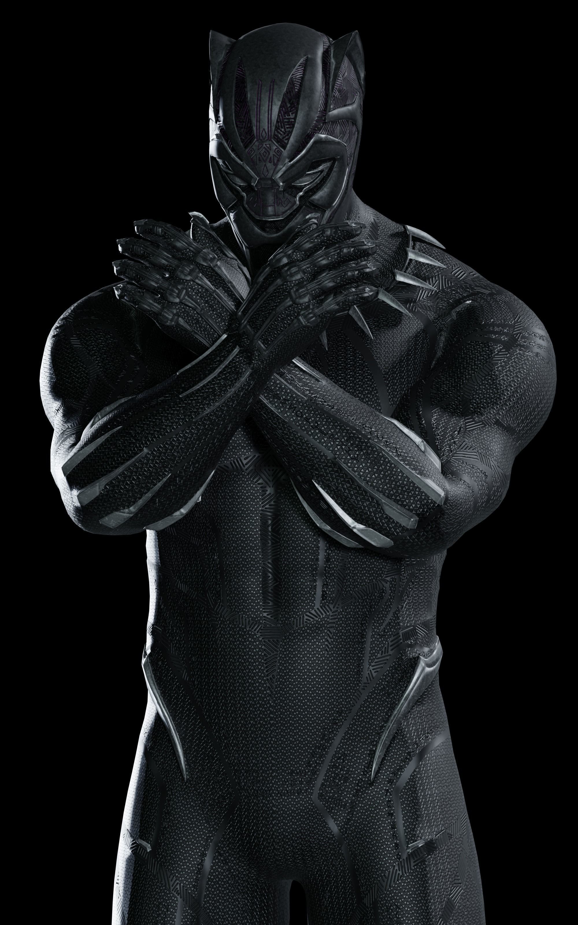 Black Panther - T challa - from Avengers Infinity War 3D Model 3D model ...
