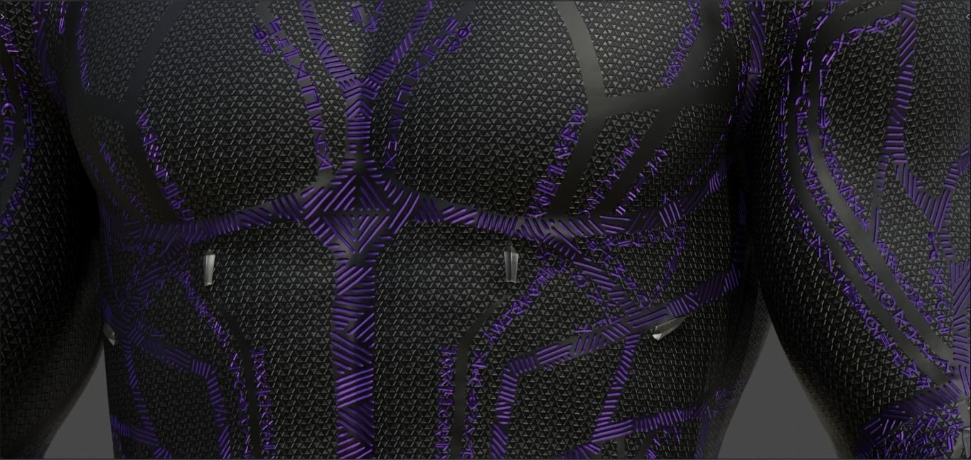 Black Panther - T challa - from Avengers Infinity War 3D Model 3D model ...