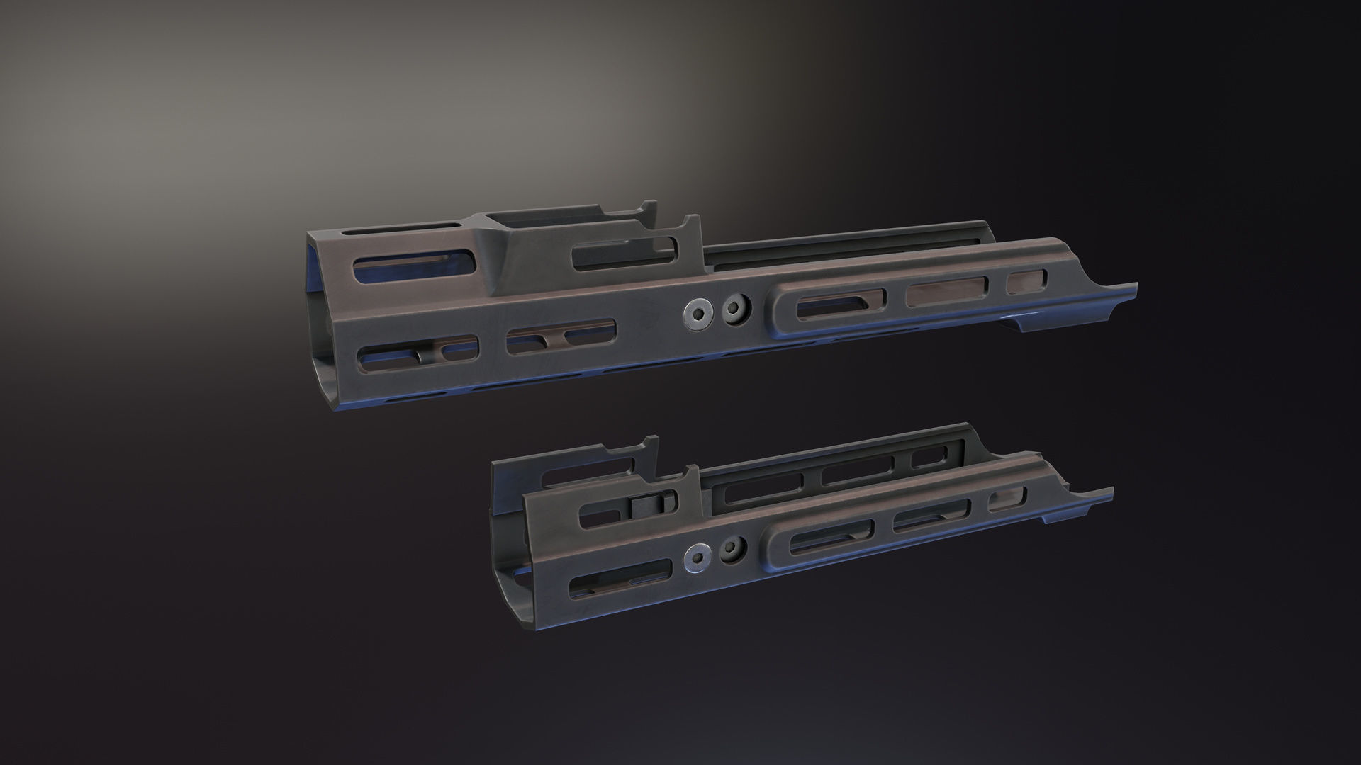3D model MREX Scar Handguard VR / AR / low-poly | CGTrader