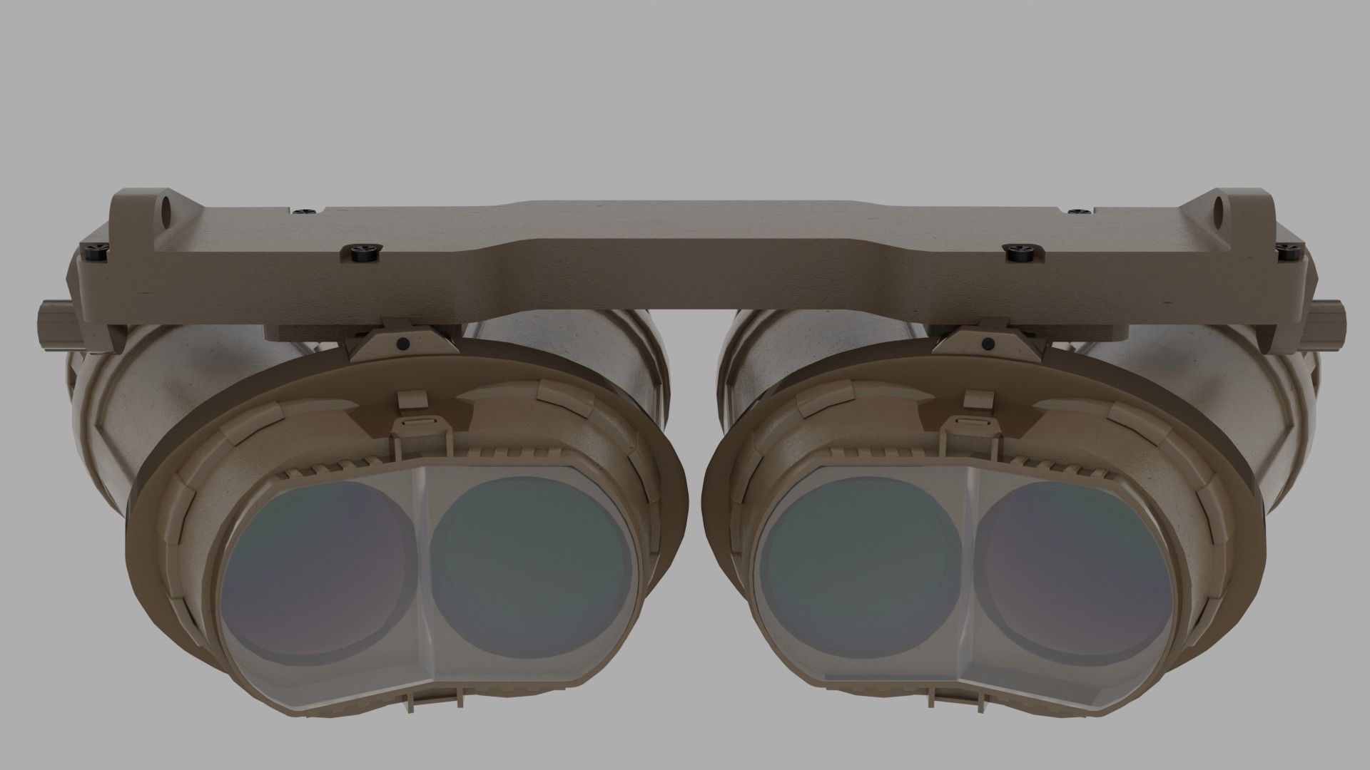 3D model L3HARRIS GPNVG GROUND PANORAMIC NIGHT VISION GOGGLE QUAD LENS ...