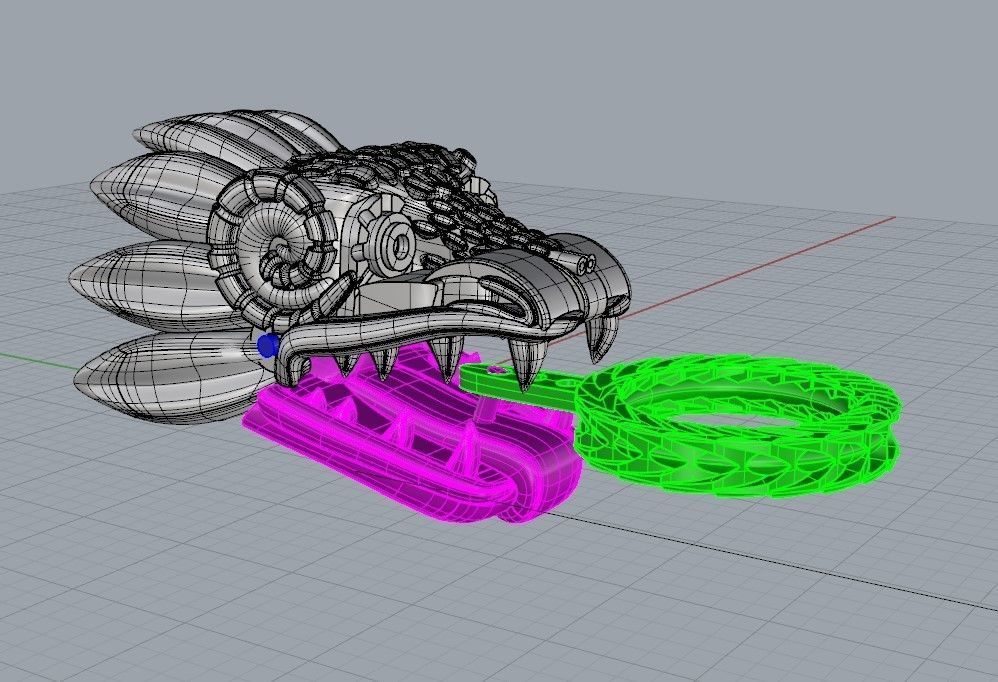 Quetzalcoalt 3D model 3D printable | CGTrader