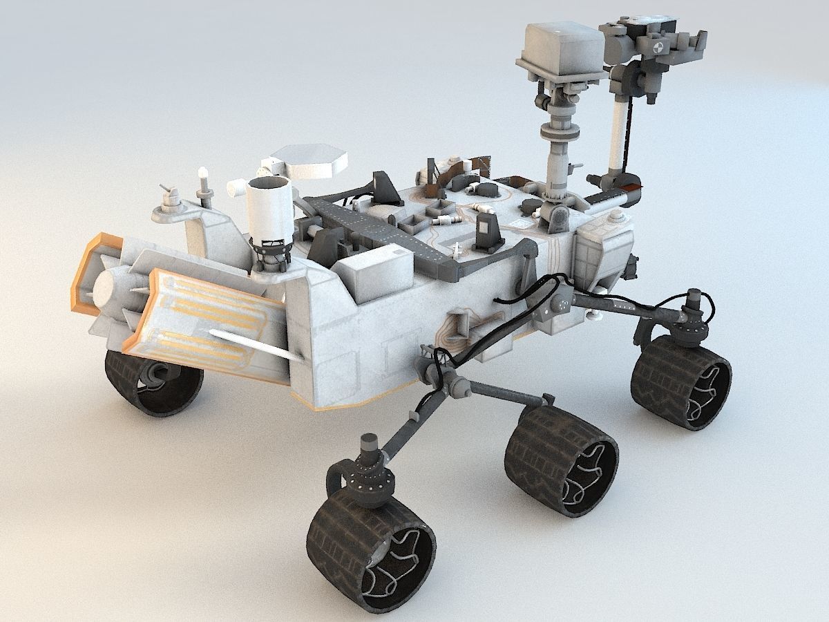 3D model Curiosity Mars Rover VR / AR / low-poly | CGTrader