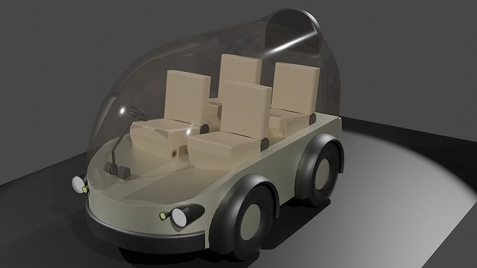 unique car 3D model 3D model | CGTrader