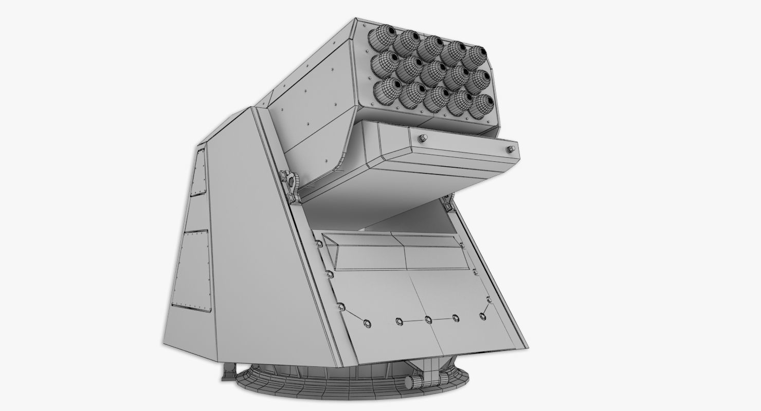 ODLS weapon system 3D model | CGTrader