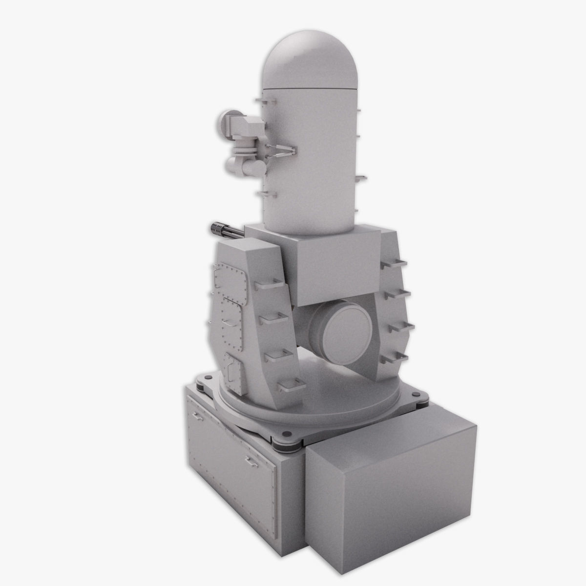 Phalanx CIWS 3D model | CGTrader