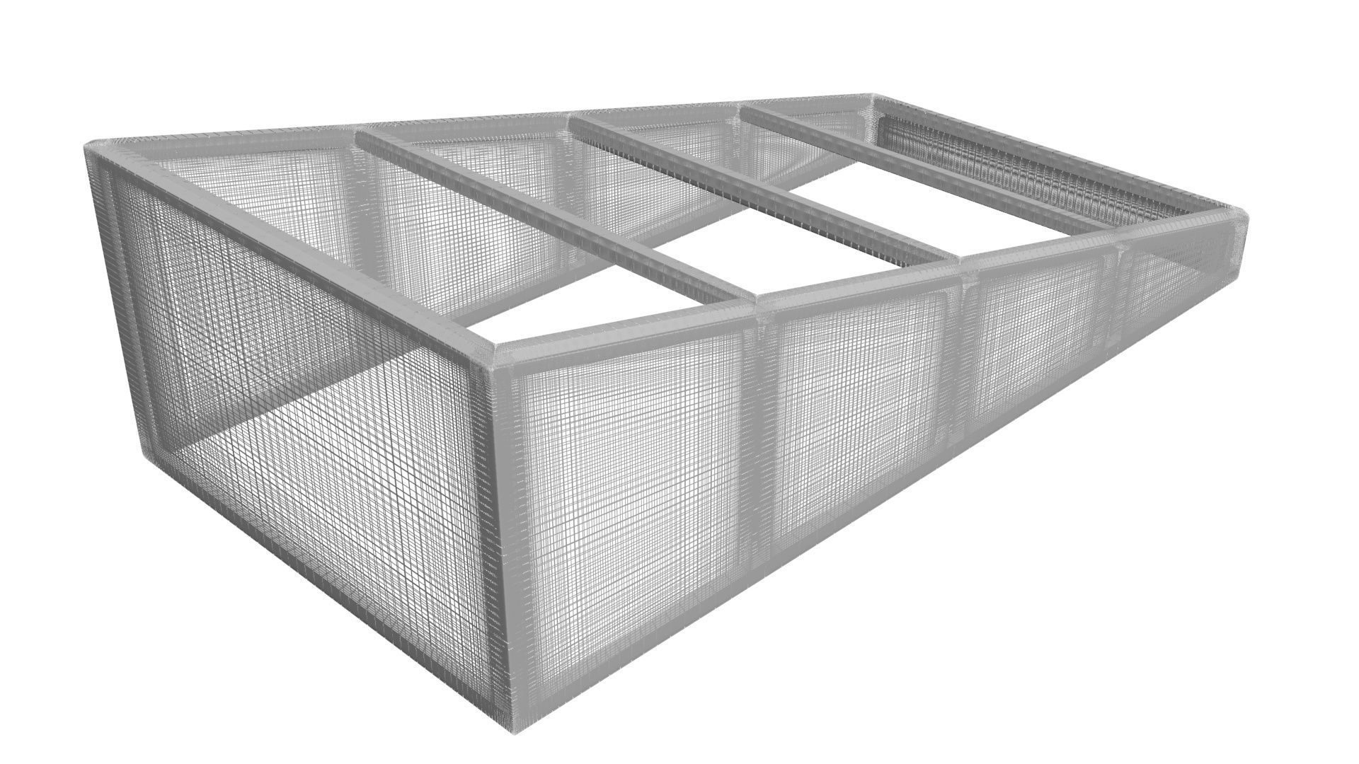 Black Lego Slope Bar 3D model | CGTrader