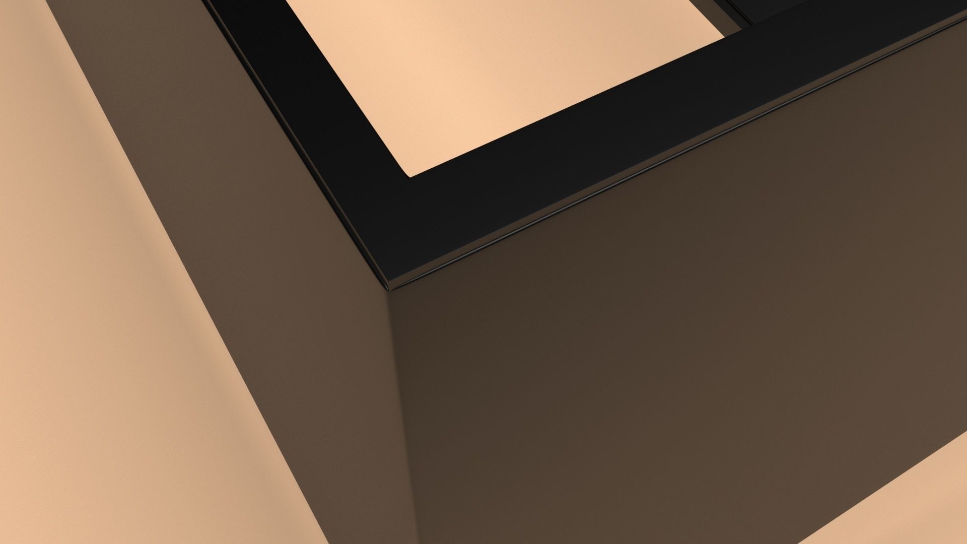 Black Lego Slope Bar 3D model | CGTrader