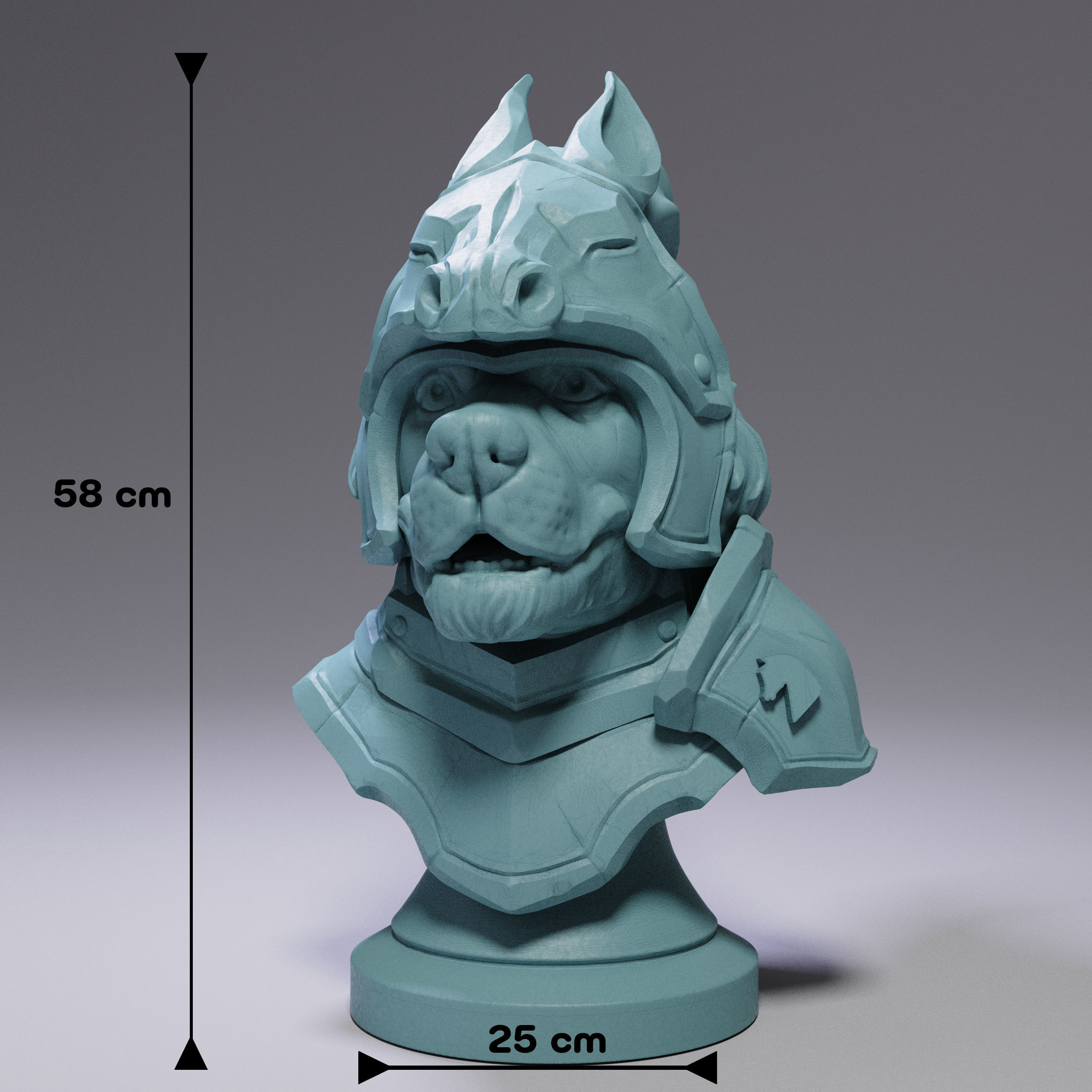 Chess of dog free 3D model 3D printable | CGTrader