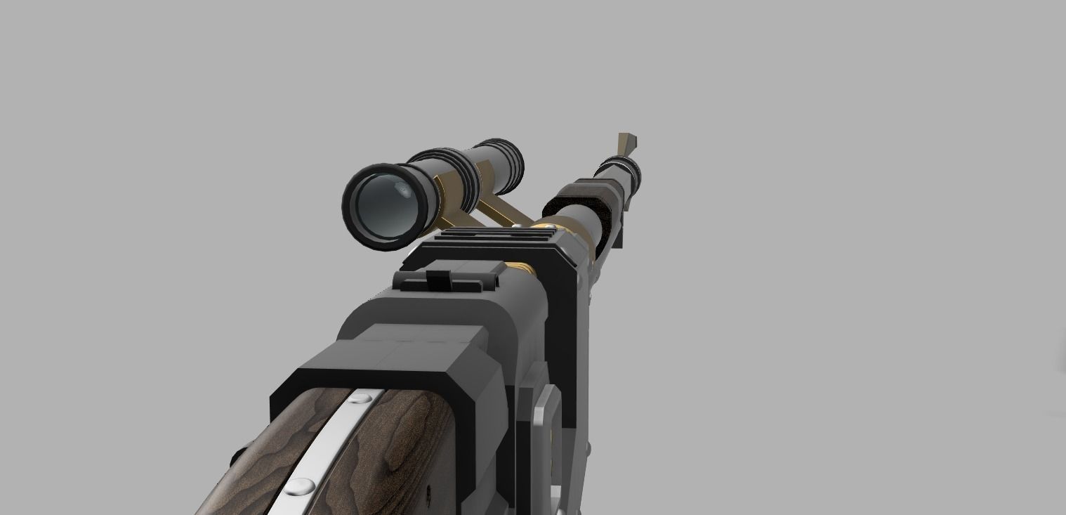 Amban Rifle The Mandalorian 3D model 3D printable | CGTrader