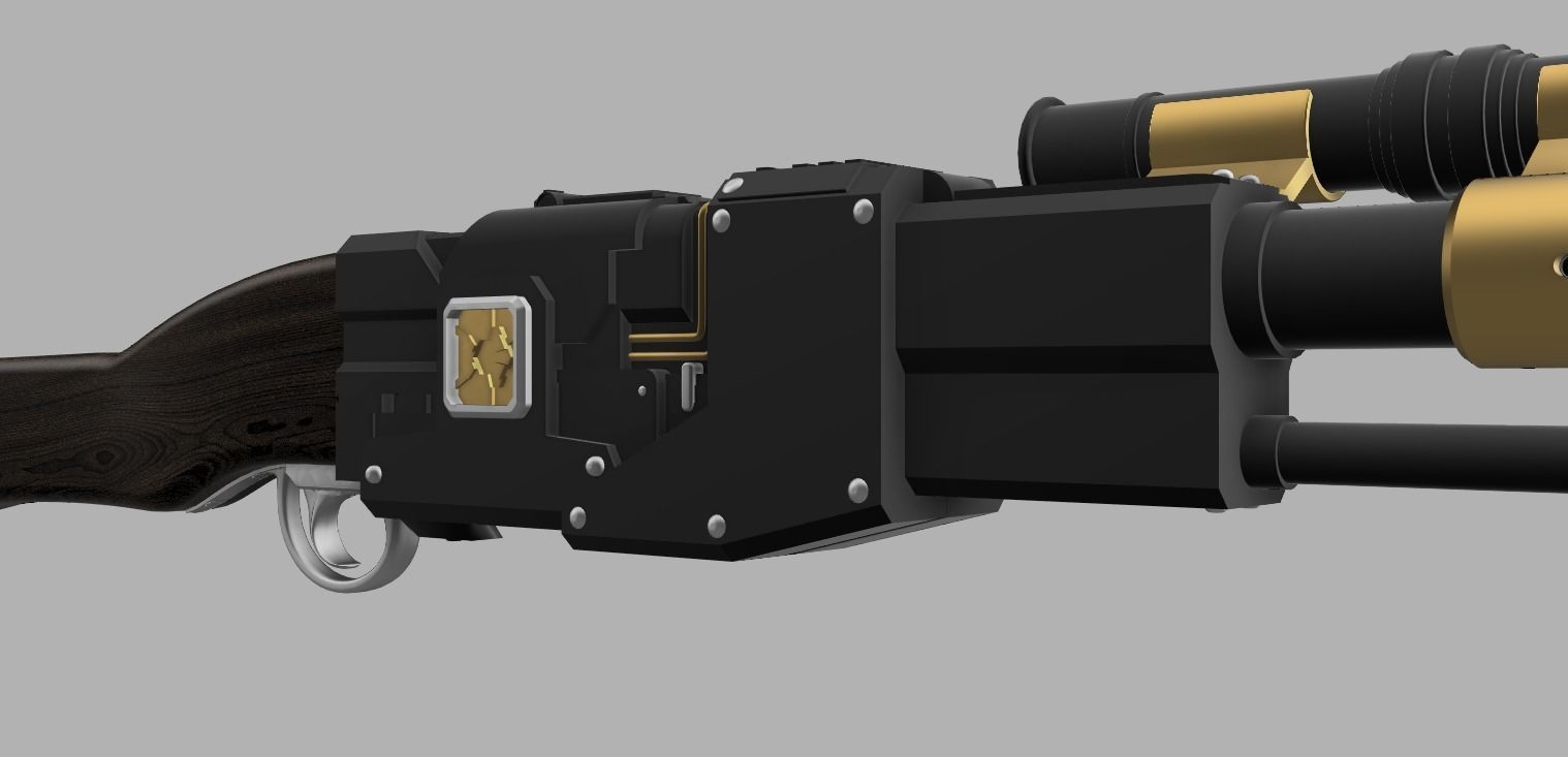 Amban Rifle The Mandalorian 3D model 3D printable | CGTrader