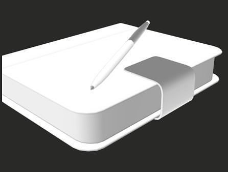 Pen and Notepad free 3D model | CGTrader