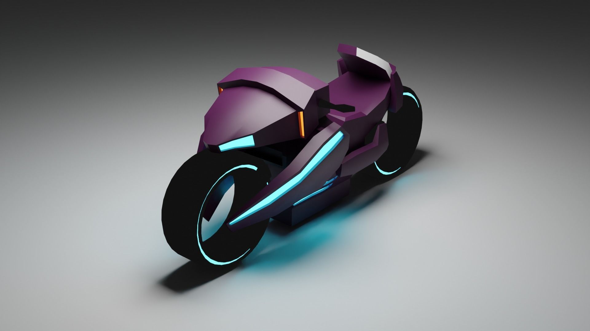 3D model Low Poly Sport Bike VR / AR / low-poly | CGTrader